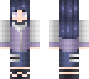 Hinata Hyuga Minecraft Skin
