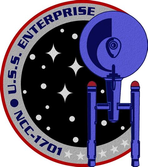 Uss Enterprise Ncc 1701 Legacy Insignia Uss Enterprise Outline Star