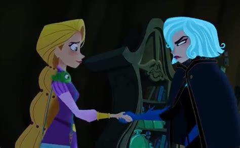 Rapunzel And Cassandra Hold A Truce Tangled Pictures Cassandra Tangled Disney Princess Pictures