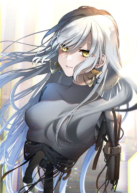 Silver Haired Gynoid Original Drawn By Abehikaru Danbooru Silver Haired Gynoid Original Drawn By Abehikaru Danbooru
