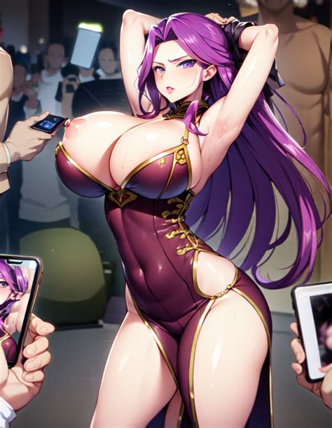Rule 34 Ai Generated Armpits Arms Up Code Geass Cornelia Li Britannia Crowd Huge Breasts