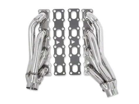 Flowtech Titan 1 58 Inch Shorty Headers Polished 17001flt 04 15