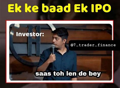 Ipo Meme 🤣😂 R Stockmarketindia