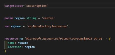 Use Infrastructure As Code IaC And Azure Bicep To Automate Deployment Of Azure Data Workloads