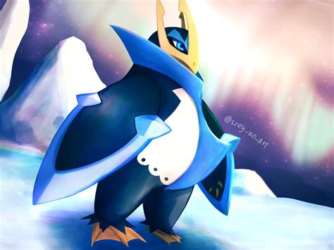 Empoleon Pokemon Drawn By Sregaoart Danbooru