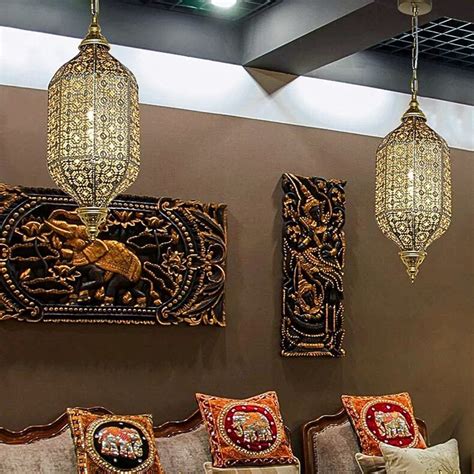 Lustre Luxueux En Fer Dans Le Style Marocain • Luminaires Tendance