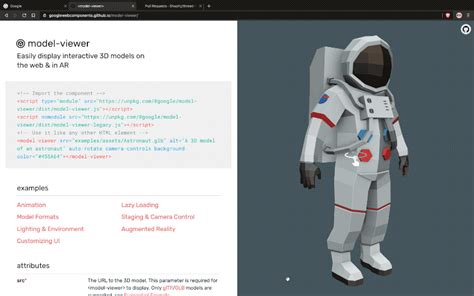 Interaction Prompt Appears After Tab Switch Issue Google Model Viewer Github