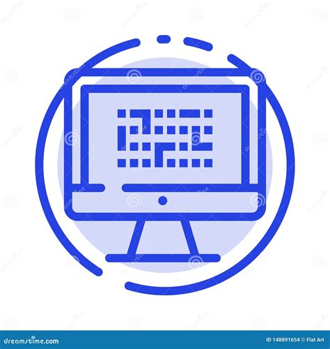 Cryptography Data Ddos Encryption Information Problem Blue Dotted