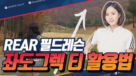 필드레슨 김도하프로 좌도그렉드로우 티 활용법 서원힐스 Youtube