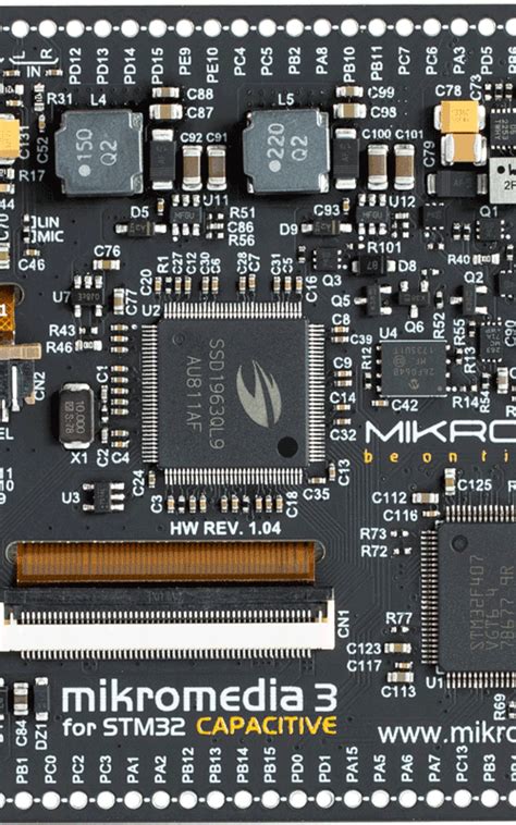 Mikromedia For STM F CAPACITIVE Mikroe