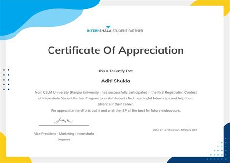 aditi shukla on linkedin internshala csjmukanpur internship