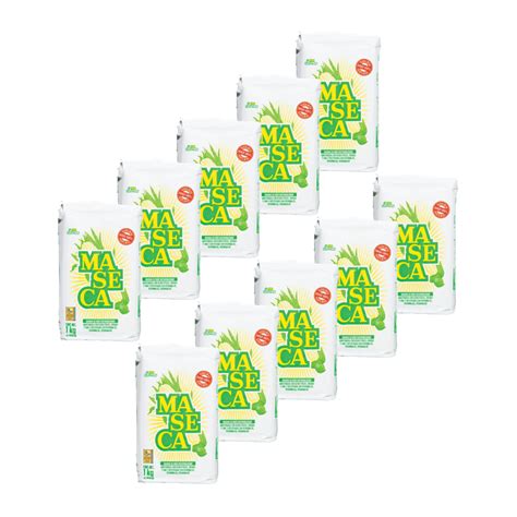 Maseca Regular Helles Maismehl 10x 1kg Bundle Mexicomiamor