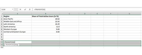 How To Flip Data In Excel For Better Insights