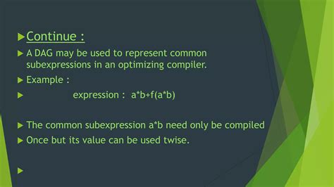 Direct Acyclic Graph Dag Pptx Programming Languages Computing
