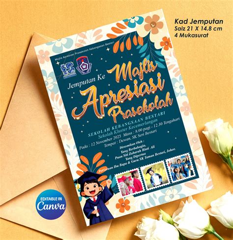 Template Majlis Apresiasi Prasekolah Design 01 Edusmarttemplatescom