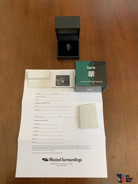 Hana SL Low Output MC For Sale UK Audio Mart