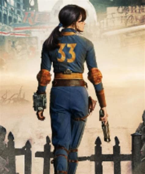 Lucy Maclean Fallout Ella Purnell Leather Jacket
