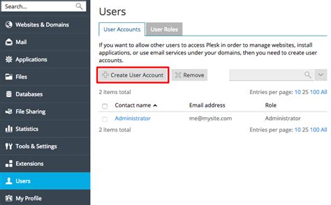Adding A User In Plesk Liquid Web