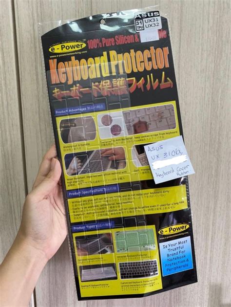 BNIB Asus Keyboard Cover Computers Tech Parts Accessories Computer Keyboard On Carousell