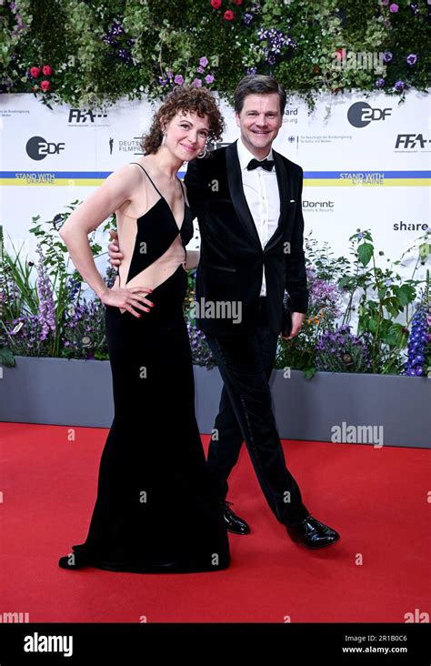 Berlin Germany 12th May 2023 Benjamin Herrmann And Caroline Rosales