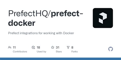 github prefecthq prefect docker prefect integrations for working