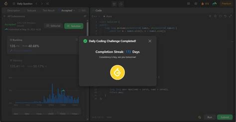 Leetcodedailychallenge Leetcode Codingchallenge Problemsolving