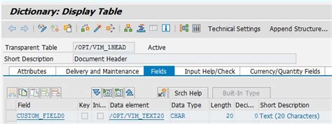 Opentext Vim Adding Custom Fields To Vim Analytic Sap Community