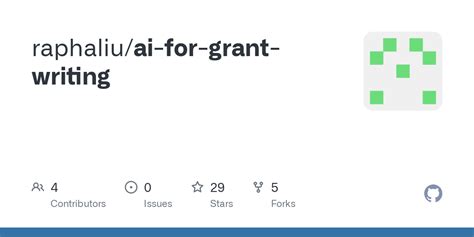 Github Raphaliuai For Grant Writing
