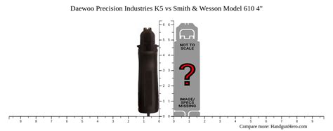 Daewoo Precision Industries K5 Vs Smith And Wesson Model 610 4 Size