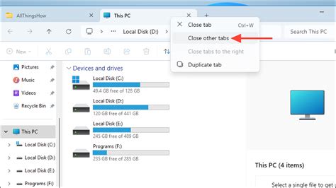 How To Use Explorer Tab Utility To Manage Your Windows Explorer Tabs