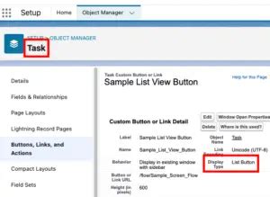 How To Add List View Button In Salesforce Tasks Tab InfallibleTechie
