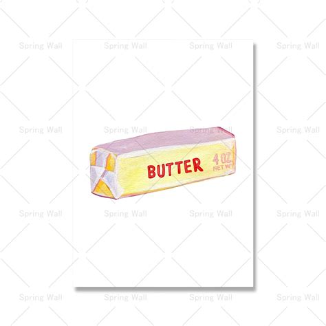 Stick Of Butter Drawing