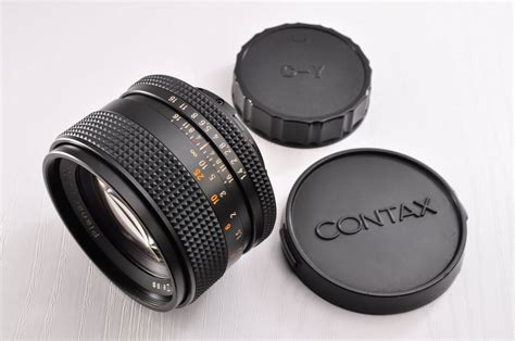 Yahooオークション Contax Carl Zeiss Planar T 50mm F14 Aej 501