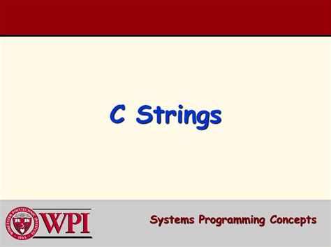 Systems Programming Concepts Ppt Download