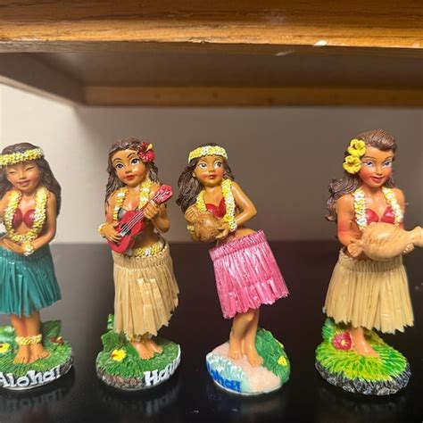 Dashboard Hula Doll Aloha T Van Life Hawaiian Girl New Car