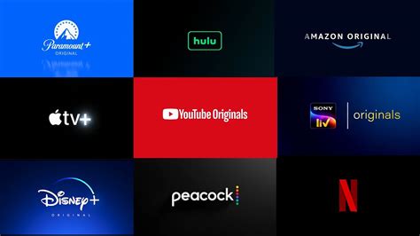 All Streaming Services Originals Intro Effects L Logo Mashup Youtube