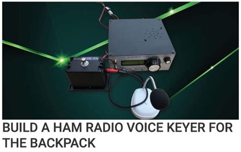 Voice Keyer For The Backpack The Dxzone