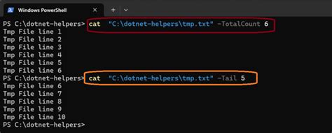 Quickly Display Files With Powershell Understanding Cat And Get