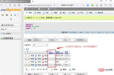 phpmyadmin使用教程（图文详解） php我的管理员 php中文网