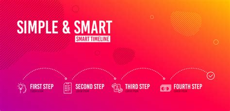 technical algorithm idea and checklist icons set vector image
