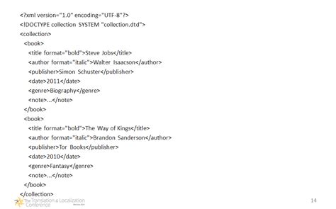 XML translation part introduction Wąsaty tłumacz