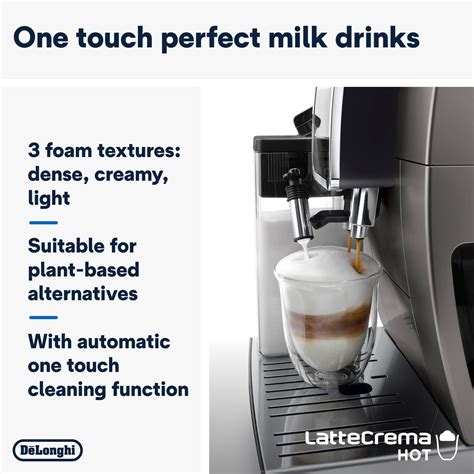Delonghi Coffee Machine 18l 1450w Titanium Black Ecam38095tbs11