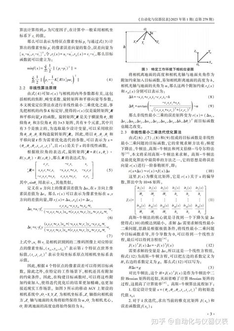 技术论文基于非线性最小二乘法的二维码视觉定位算法研究 知乎