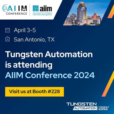 Anthony Yung On Linkedin Tungstenautomation Kofax Aiimconference Digitaltransformation…