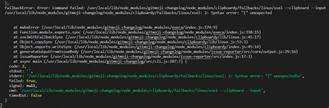 syntax error unexpected · issue 211 · frinyvonnick gitmoji