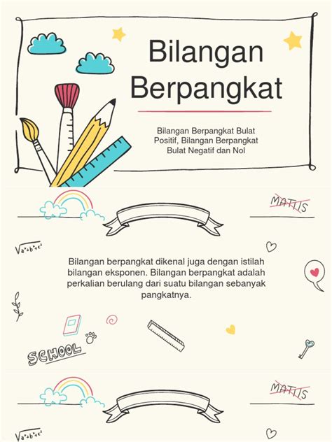 Bilangan Berpangkat Bulat Positif Negatif Dan Nol Pdf