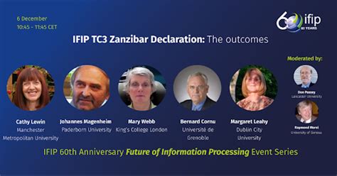 IFIP60 Celebrations IFIP News