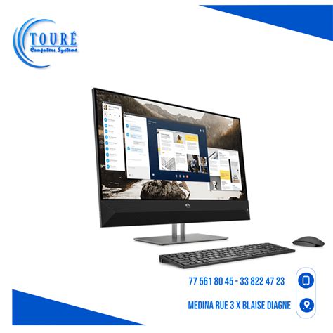 Hp Pavilion All In One Core I Disque Dur Ssd Tera Ram G Vente Mat Riels Et Accessoires