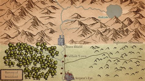 My First Ever Map Looking For Criticizes R Wonderdraft