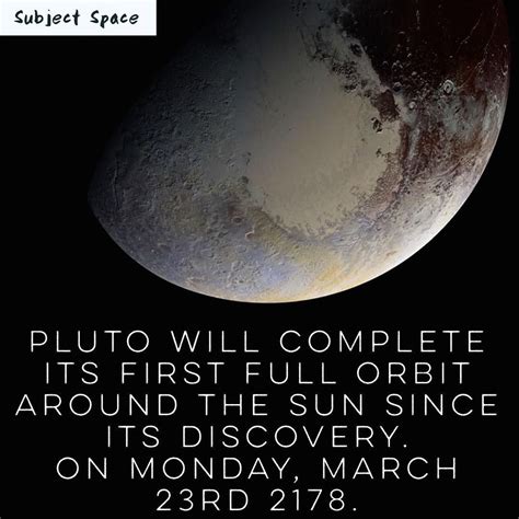 Pluto Completes First Full Orbit Around The Sun